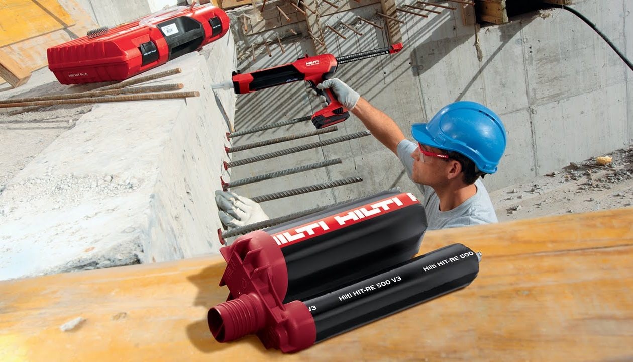Post Installed Rebar - Hilti Qatar