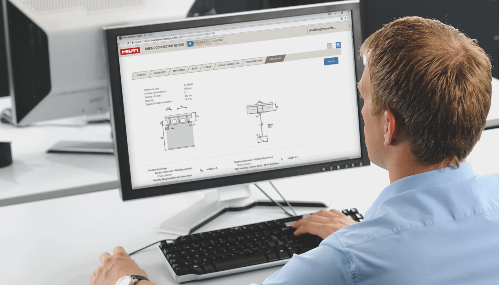 Shear Connector Design Software - Hilti Qatar