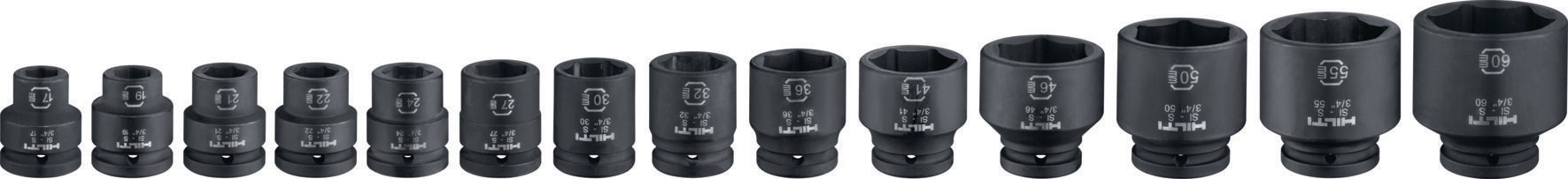 SI-S 3/4" Short impact socket - Bits and sockets - Hilti Qatar